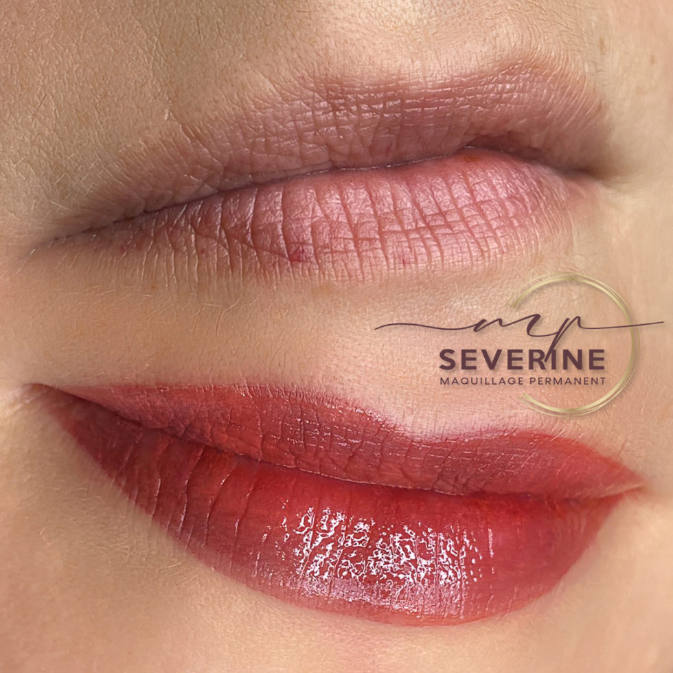 Maquillage permanent des lèvres - Séverine