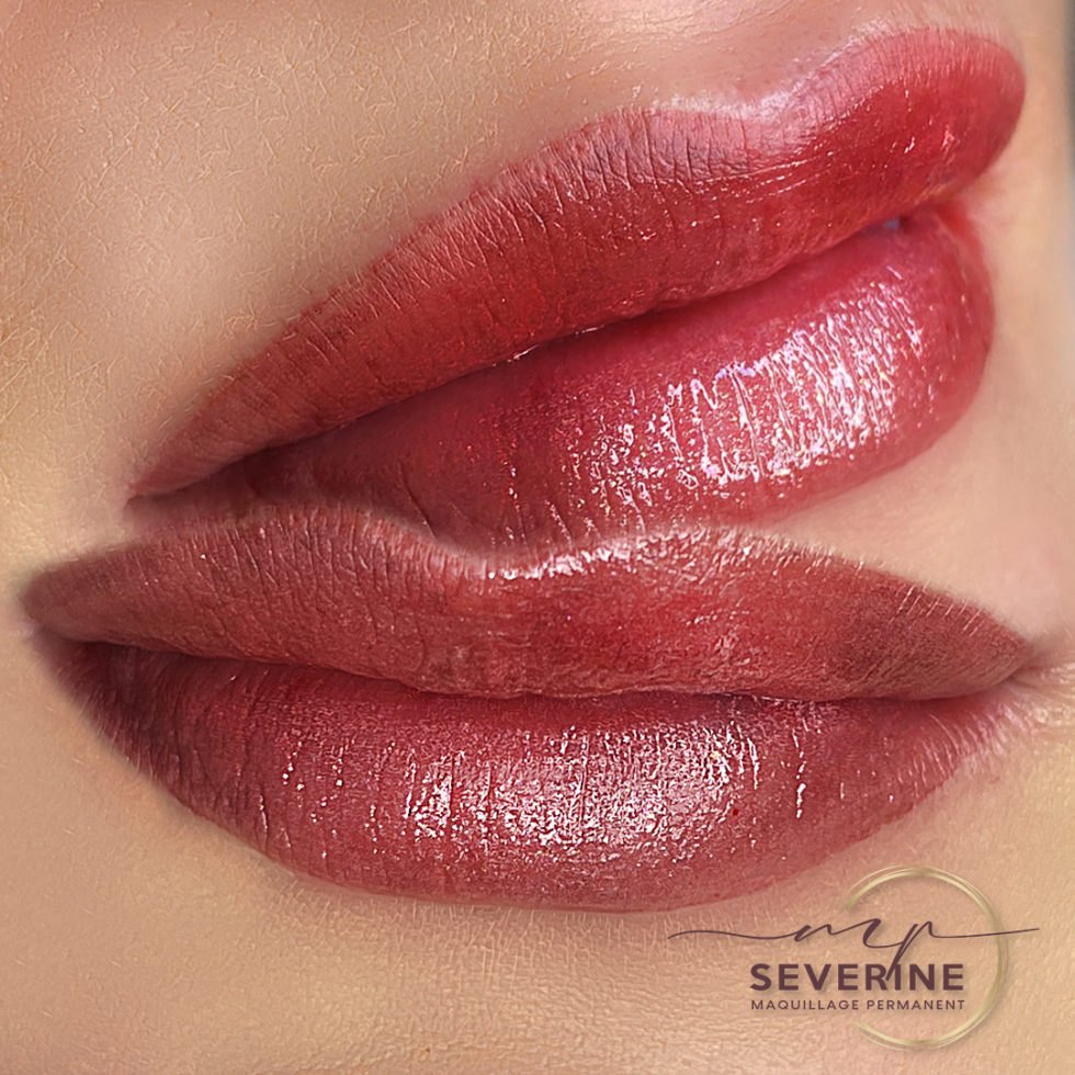 Maquillage permanent des lèvres - Séverine