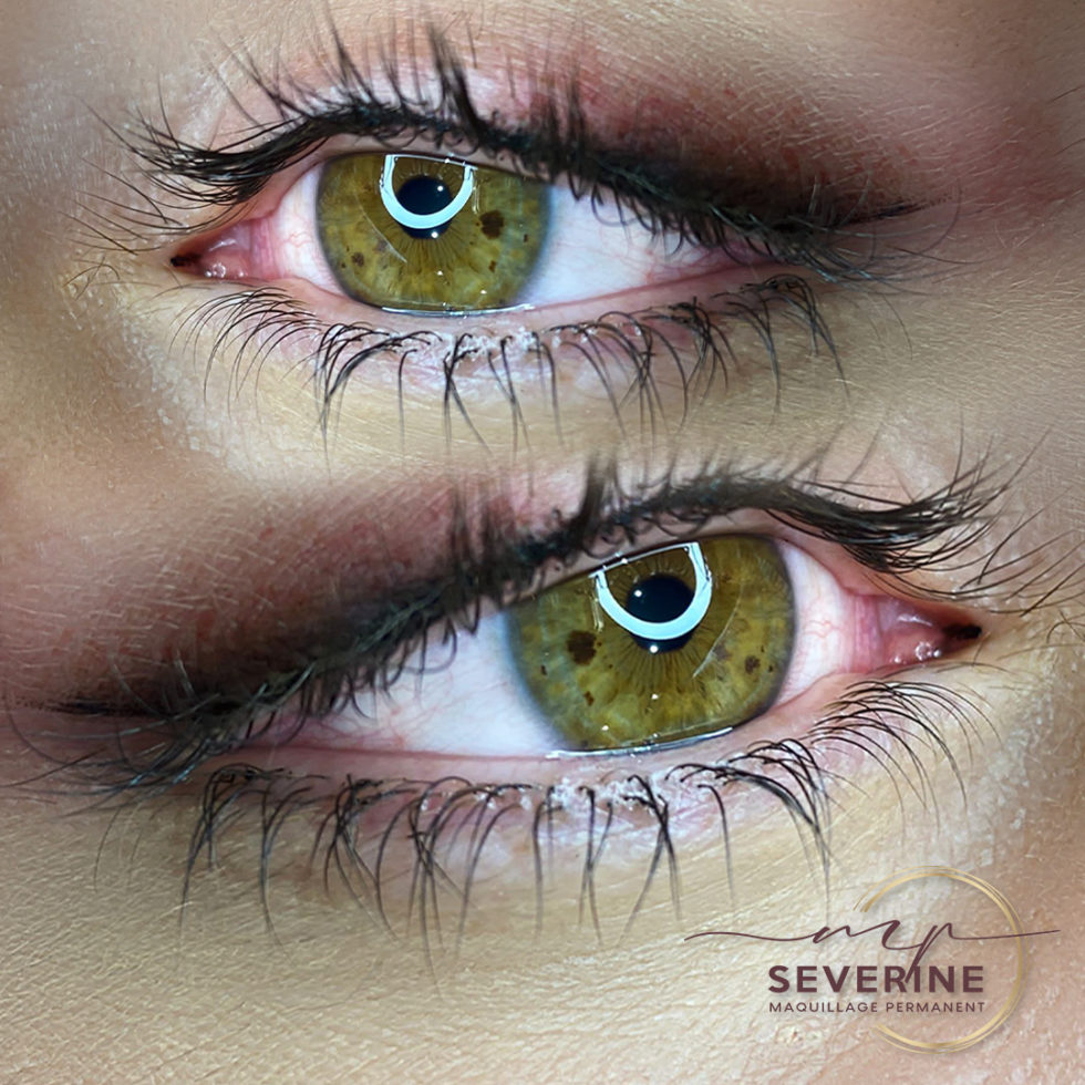 Maquillage permanent des yeux - Séverine