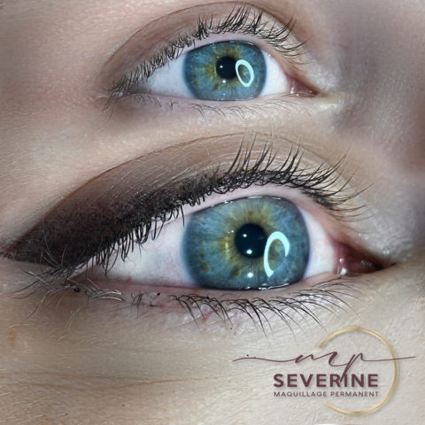 Maquillage permanent des yeux - Séverine
